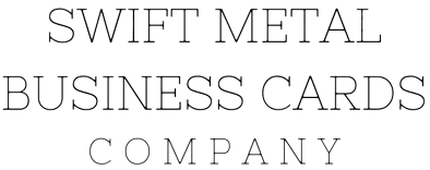 Swift Metal Business Cards - Order Metal Business Cards Online ...